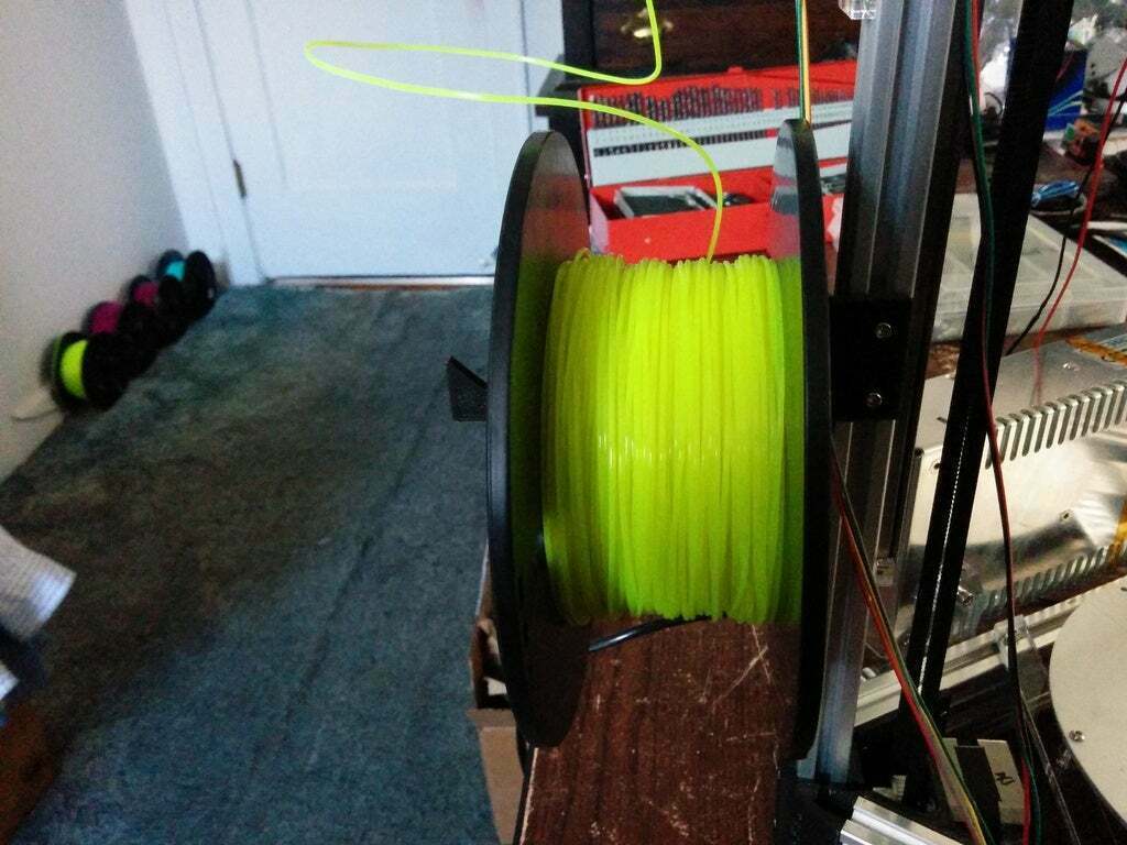 Free STL file Kossel 2020 Spool holder 🔧・3D print model to download・Cults